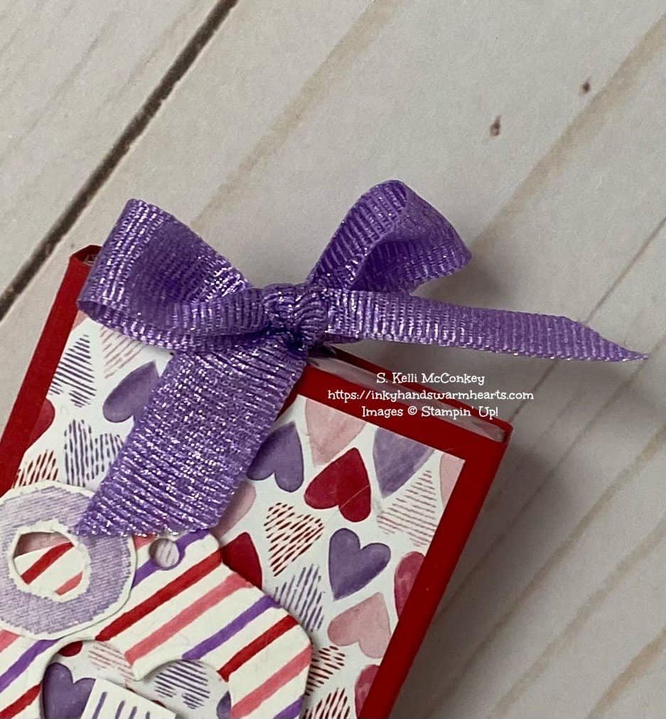 Trident Gum Sleeve Treat Holder - Valentine's Day Project Week