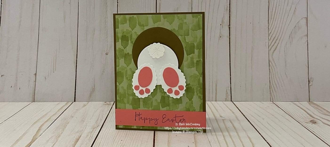 Bunny Butt Easter Card - Easter Projects Week Two