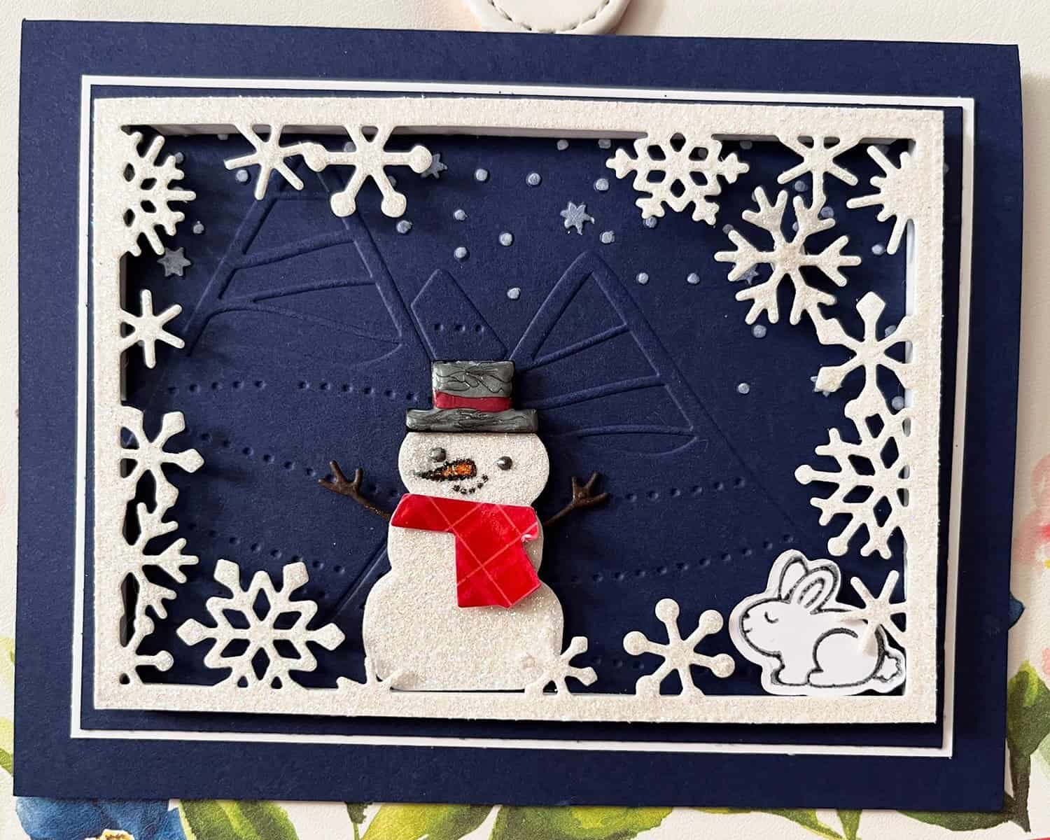 Snowman Magic Card - Countdown to Christmas - 28 Days