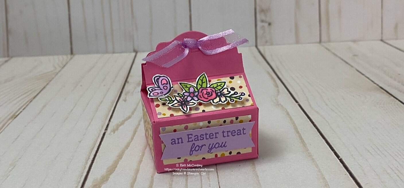 How to Make My Ghirardelli Squares Easter Treat Box