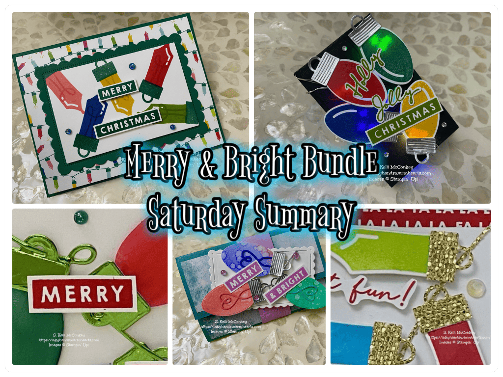 Merry & Bright Bundle Week Summary - Inky Hands Warm Hearts