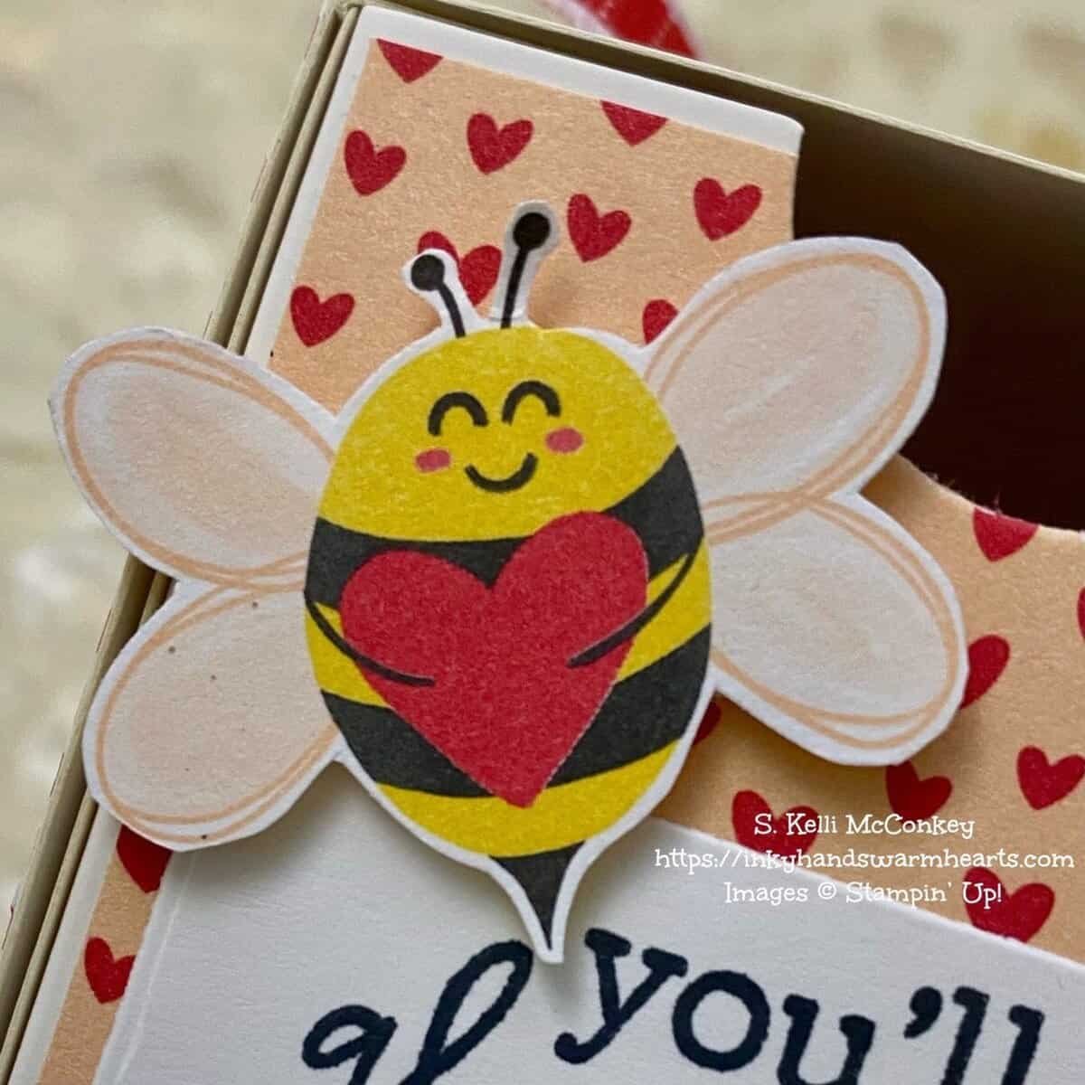 Sneak Peek of My Valentine's Day Nested Treat Box - Inky Hands Warm Hearts