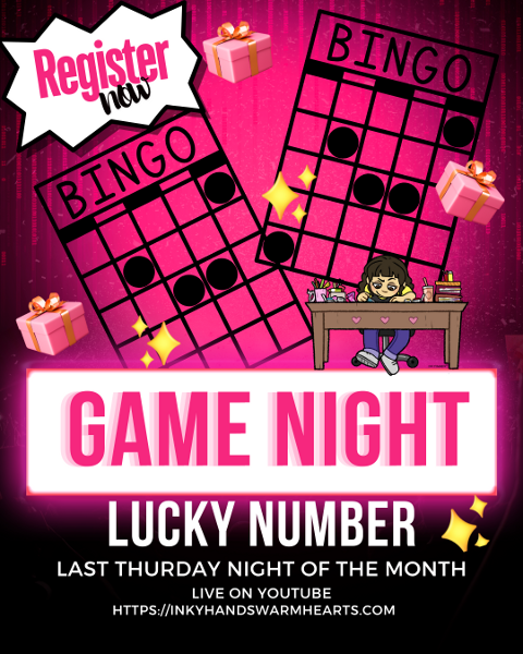 Game Night - Inky Hands Warm Hearts - Inky Hands Warm Hearts